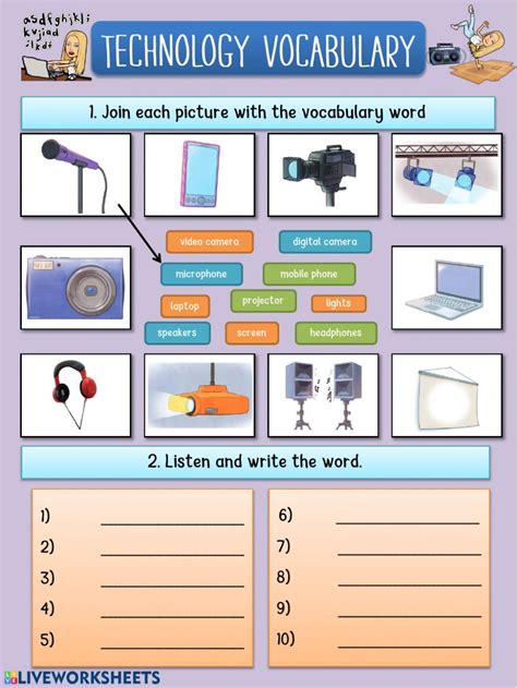 Computers And Technology Online Worksheet For Quinto De Primaria You