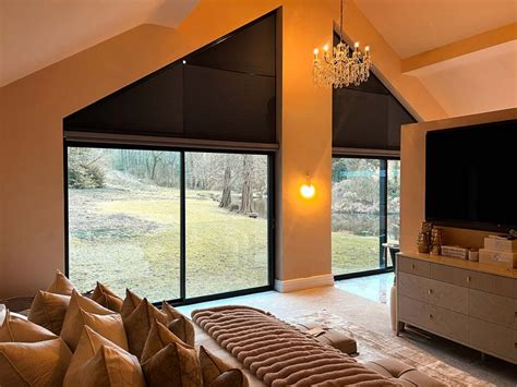 Bespoke Remote Control And Electric Conservatory Blinds