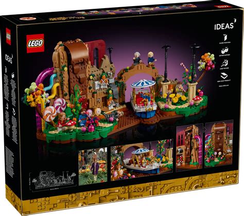 Lego Ideas Willy Wonka Y La Fábrica De Chocolate 21360 Oficialmente