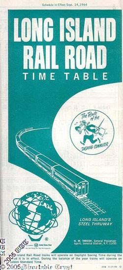 Long Island Rail Road National Association Of Timetable Collectors