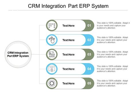 CRM Integration Part ERP System Ppt Powerpoint Presentation Infographics Design Ideas Cpb
