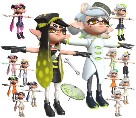 File S3 Squid Sisters Models Png Inkipedia The Splatoon Wiki