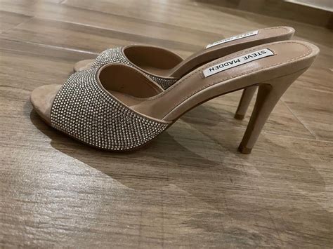 Steve Madden Glamorous Bling Heels Womens Fashion Footwear Heels On