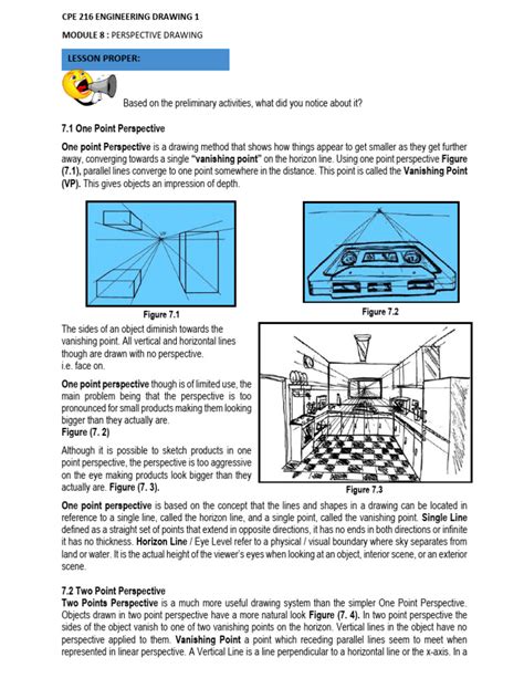 Lesson Proper Pdf Perspective Graphical Drawing