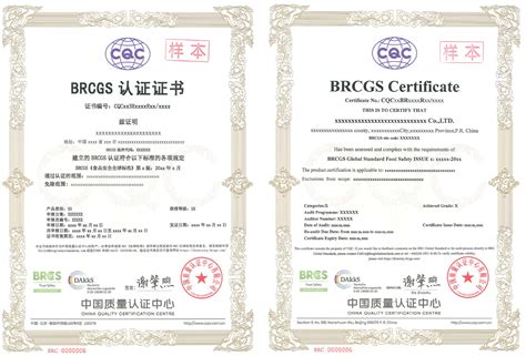 Brc Certification Gsfi