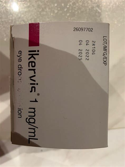 Ikervis Eye Drop Beauty And Personal Care Vision Care On Carousell
