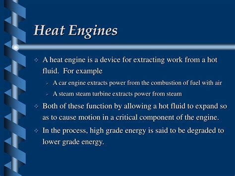 PPT - Heat Engines PowerPoint Presentation, free download - ID:3139616