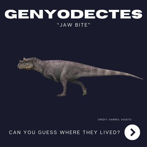 Evan Jevnikar Masters In Paleontology Dinosaur Guy Genyodectes A