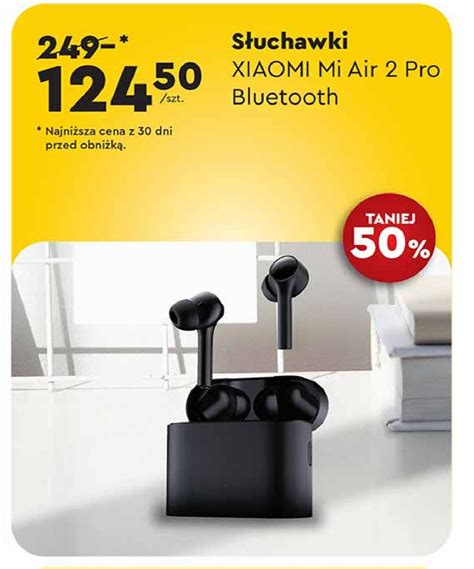 Słuchawki mi air 2 pro Xiaomi - cena - promocje - opinie - sklep | Blix ...