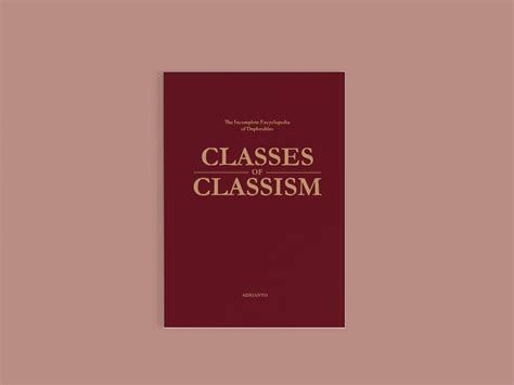 Classes Of Classism Behance