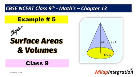 Example 5 Surface Areas Volumes Chapter 13 Class 9 Maths