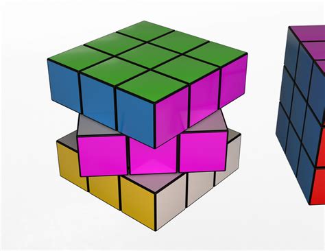 3d Printed Rubiks Puzzle Cube By Xaqani Ahmadov Pinshape