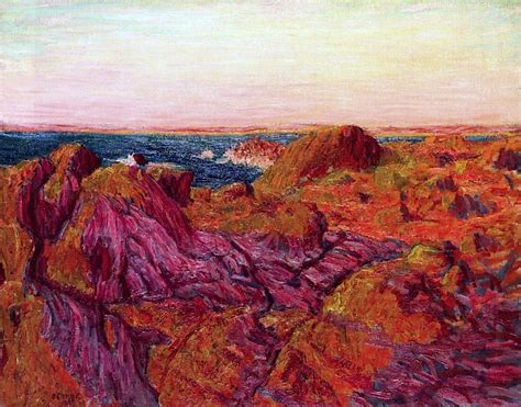 Roderic Oconor Irish 1860 1940 On The Coast Finistère 1898