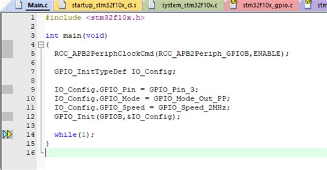 Solved Gpio Not Getting Controlled Stmicroelectronics Community