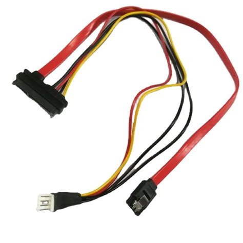 22pin 7 15 pin sata to 7pin sata data 4pin male fdd floppy power