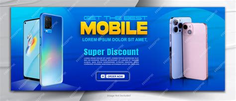 Smart Mobile Promotional Banner Design Template Premium Ai Generated Psd
