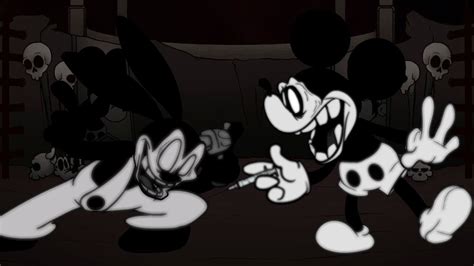 【fnf】vesania But Oswald And Mickey Mouse Sings It Youtube