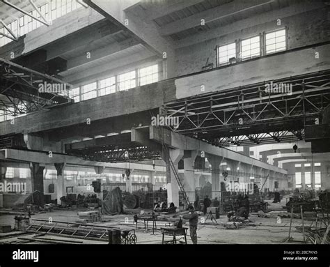Workers At The Assembling Department Inauguration Of The Sovietic