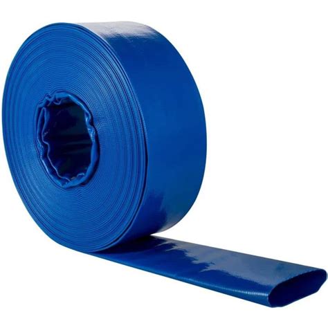 Itopfox 3 In X 105 Ft Swimming Pool Backwash Drain Blue Hose Pvc