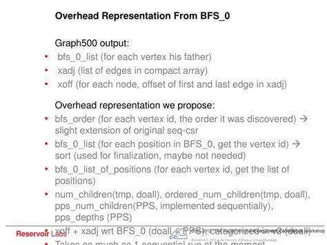 Ppt Bfs Preconditioning For High Locality Data Parallel Bfs Algorithm Powerpoint Presentation