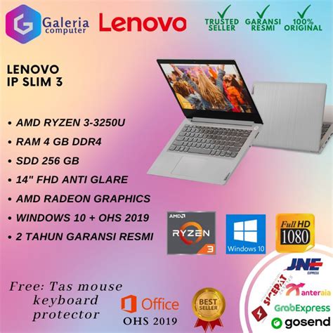 Jual Lenovo Idepad Slim 3 Amd Ryzen 3 5300u 8gb 512gb Ssd 14fhd W11 Ohs Shopee Indonesia