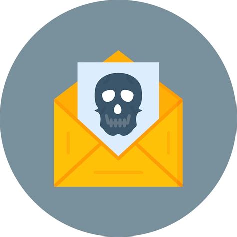 Premium Vector Spam Email Flat Illustration