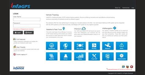 GPS Application UI Design