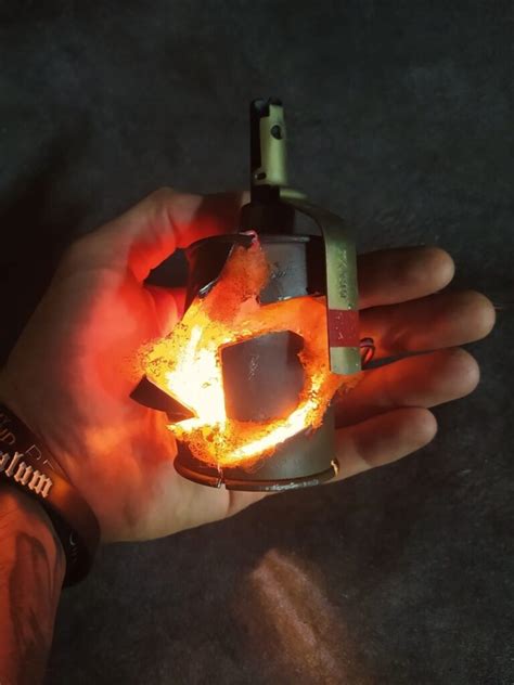 Frag Grenade Explosion Simulation Lamp Evil Inc Custom Workshop