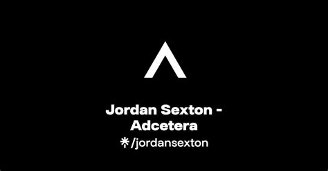 Jordan Sexton Adcetera Linktree