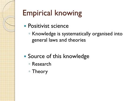 Ppt Carper 1978 Fundamental Patterns Of Knowing Powerpoint Presentation Id 5826402