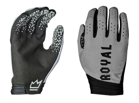 Royal Apex Mtb Glove Gray Planet Cyclery