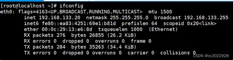 linux网络 linux修改网卡名称 csdn博客