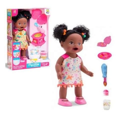 Boneca My Little Come E Faz Caquinha 8031 8021 Diver Toys 91988058413