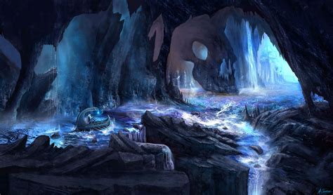 Colors Of The Underworld Fantasy Landscape Fantasy Art Landscapes