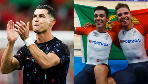 Cristiano Ronaldo Envia Mensagem A Iuri Leitão E Rui Oliveira Que