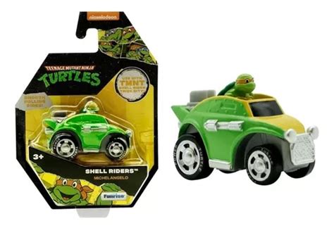 Funrise Tmnt Classic Michelangelo Shell Riders Die Cast Color Green Mercadolivre