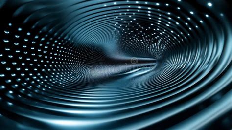 A Wavy Perforated Metallic Surface With Flowing Patterns And Light