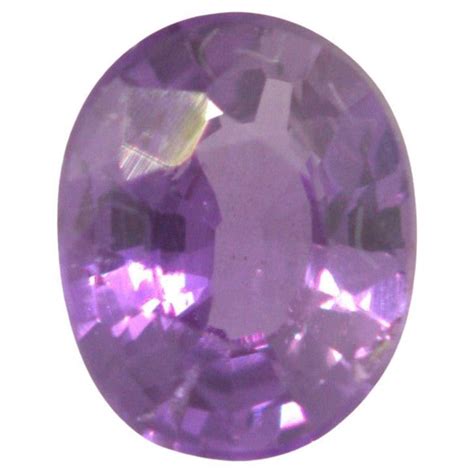 069 Carat Natural Purple Sapphire Precious Loose Gemstone