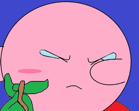 Kirby Crying By Hamtarodramaclass On Deviantart