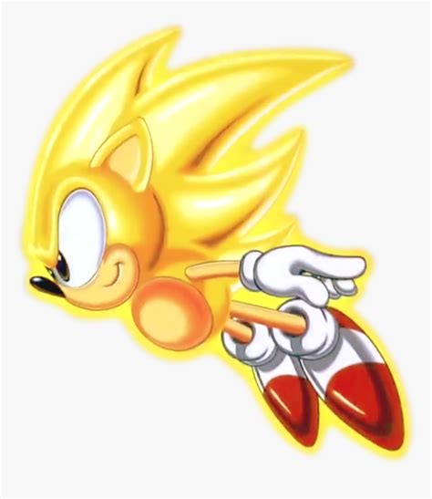 Super Sonic The Hedgehog Flying