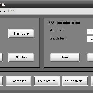 Main Window Of The Application Download Scientific Diagram