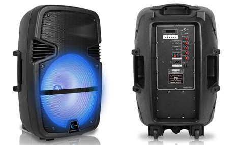 Technical Pro 15 Bluetooth Rechargeable Pa Speaker Groupon
