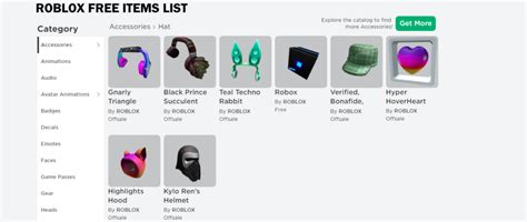 Roblox Promo Codes 2023 Free Items And Accessories