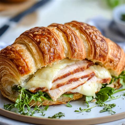 Baked Turkey And Cheese Croissant A Savory Recipe For Any Meal