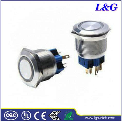 Electrical16mm Stainless Steel Reset Push Button Switch Push Button Switch And Switch