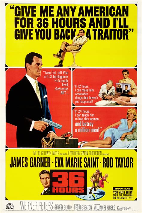36 Hours 1964 Posters — The Movie Database Tmdb