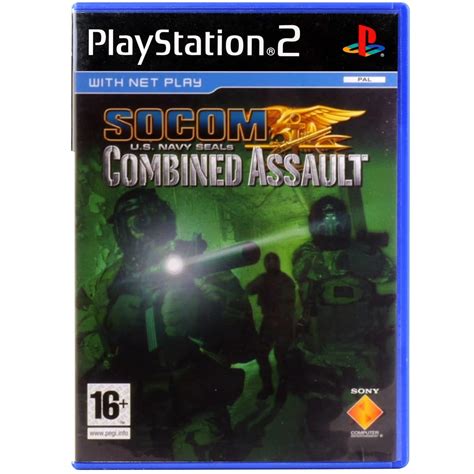 Socom Us Navy Seals Combined Assault Ps2 Wts Retro