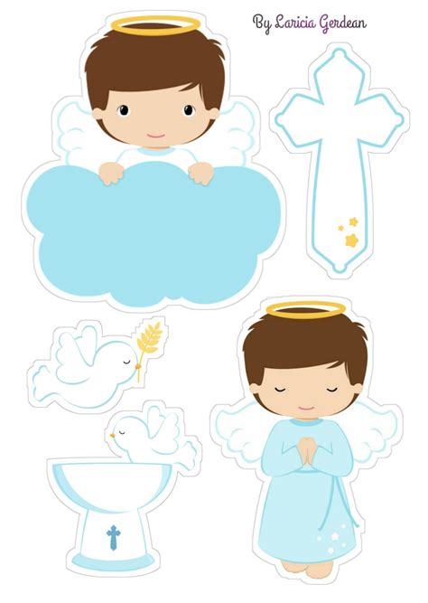 Angelitos De Bautizo Para Imprimir Gratis Moldes Y Tutorial Para