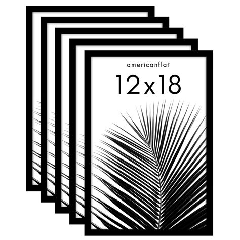 Americanflat 5 Pack Of Picture Frames Plexiglass Cover Michaels