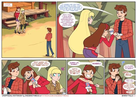 Bawdy Falls Gravity Falls By Incognitymous Bawdy Falls Gravity
